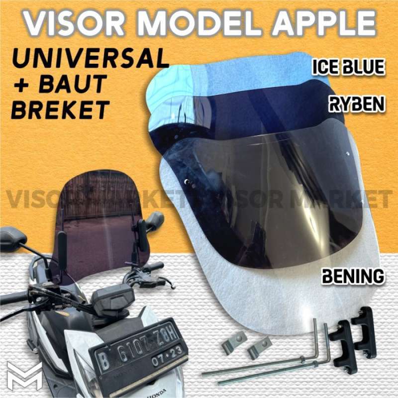 Promo Visor Universal Motor Scoopy Beat Vario Mio / Mika Penahan Angin ...