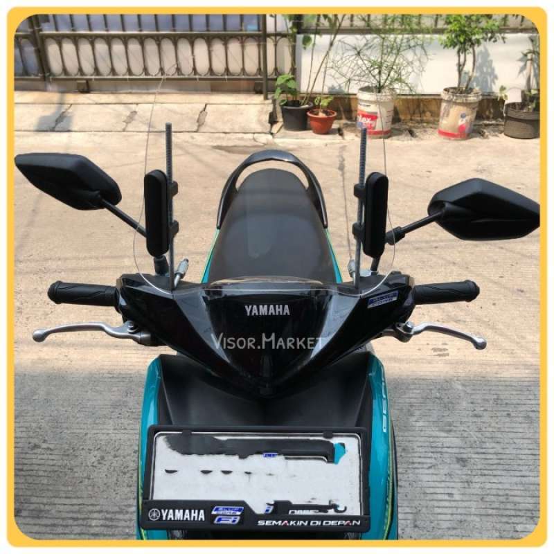 Promo Visor Universal Motor Scoopy Beat Vario Mio / Mika Penahan Angin ...