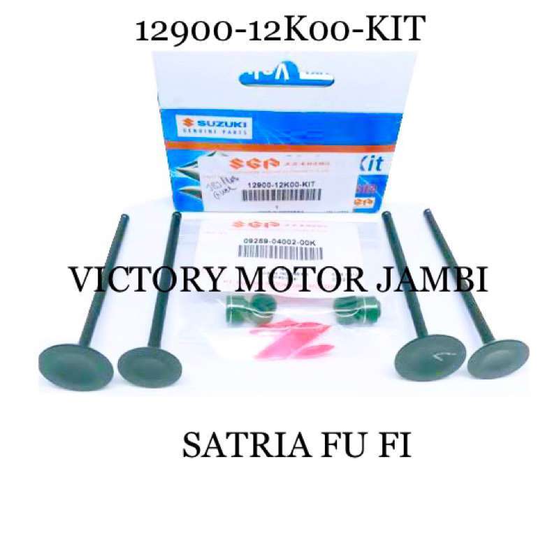 Jual Klep Set Valve Set Komplit Satria Fu Fi 12900-12k00-kit Suzuki Sgp ...