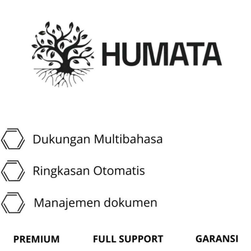 Promo Lifetime Humata Ai Premium /bulanan Diskon 20% Di Seller Maxtaff ...