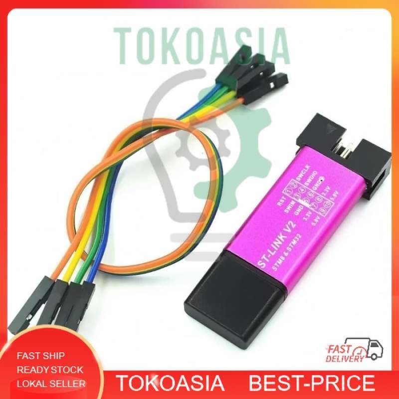 Jual St-link Mini V2 Programmer For Stm8 Stm32 Usb Downloader Stlink Di Seller Tokoasia-riau ...