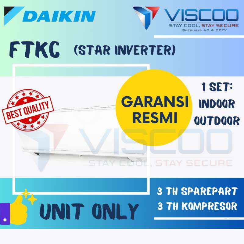 Jual Ac Split Daikin 3 Pk Ftkc71tvm4 - Star Inverter Thailand Di Seller ...