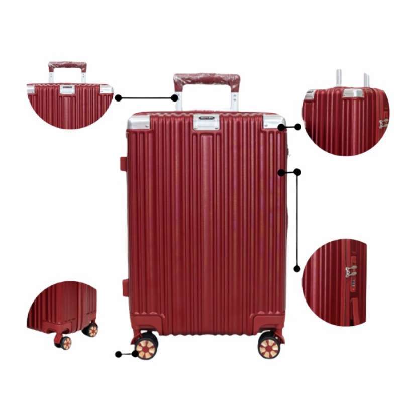 Promo Koper Goflex 20 Inch Kabin Premium Anti Pecah Baru - Hijau Diskon ...