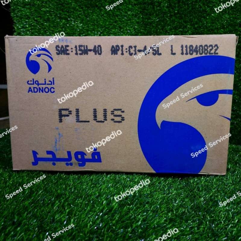 Promo Adnoc Voyager Plus 15w40 15w-40 Api Ci-4/sl 1 Dus/12 Botol Diskon ...