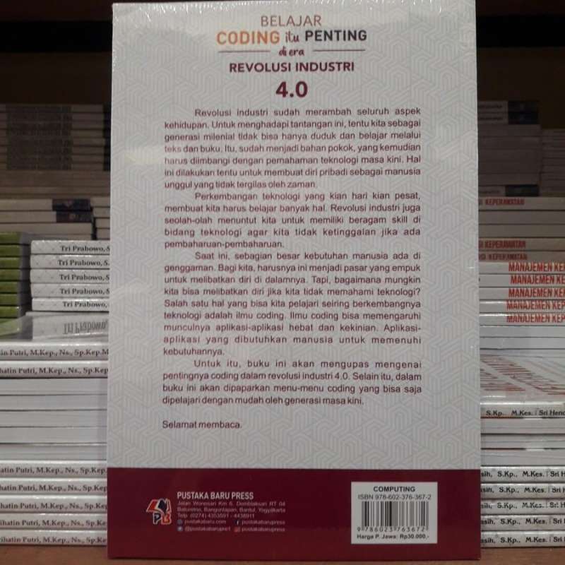 Jual Buku Belajar Coding Itu Penting Di Era 4.0 Di Seller Belik Ilmu ...