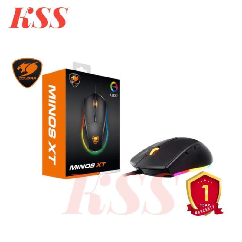 Promo Cougar Minos Xt 4,000 Dpi Optical Gaming Mouse Diskon 23% Di ...