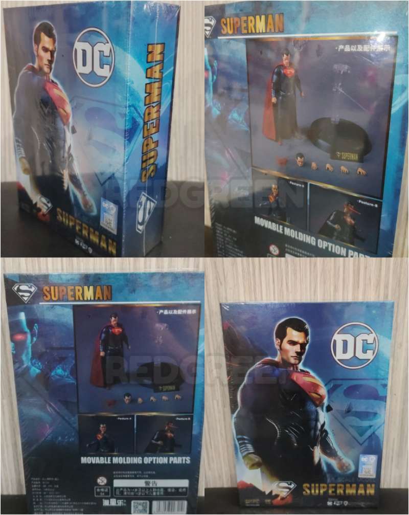 Jual Mainan Anak Action Figure Zdtoys Figure Fondjoy Dc Comic Superman ...