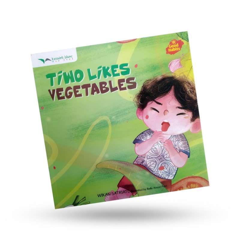 Promo Buku Cerita Kebiasaan Baik Untuk Anak Tiwo Likes Vegetables ...