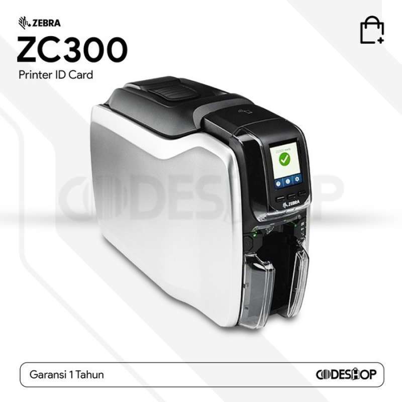 Jual Zebra Zc300 Printer Id Card Mesin Cetak Kartu Satu Sisi Di Seller Noelle - Cengkareng Timur ...