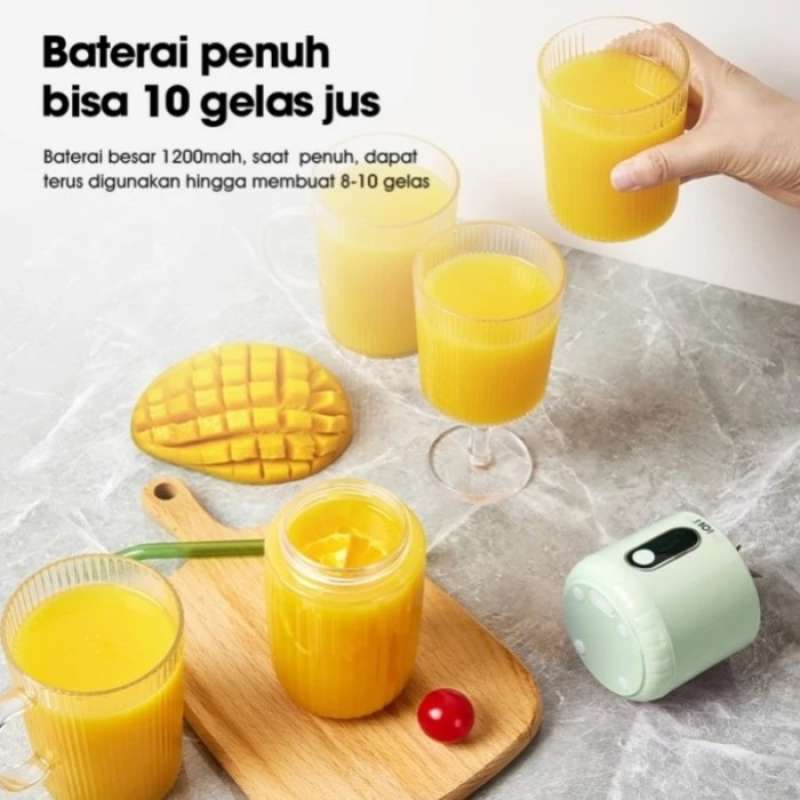 Jual Samono Juicer Portable Blender Buah 6 Mata Pisau Garansi 1 Tahun ...