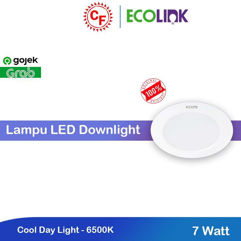 Jual Lampu Ecolink Led Downlight 7 Watt Cool Daylight - Putih Di Seller ...