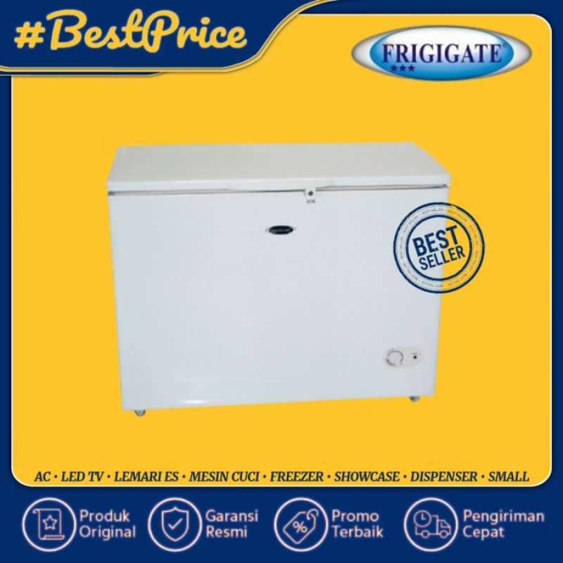 Promo Chest Freezer 200 Liter Frigigate F 200lv F200 Freezer Box Low ...