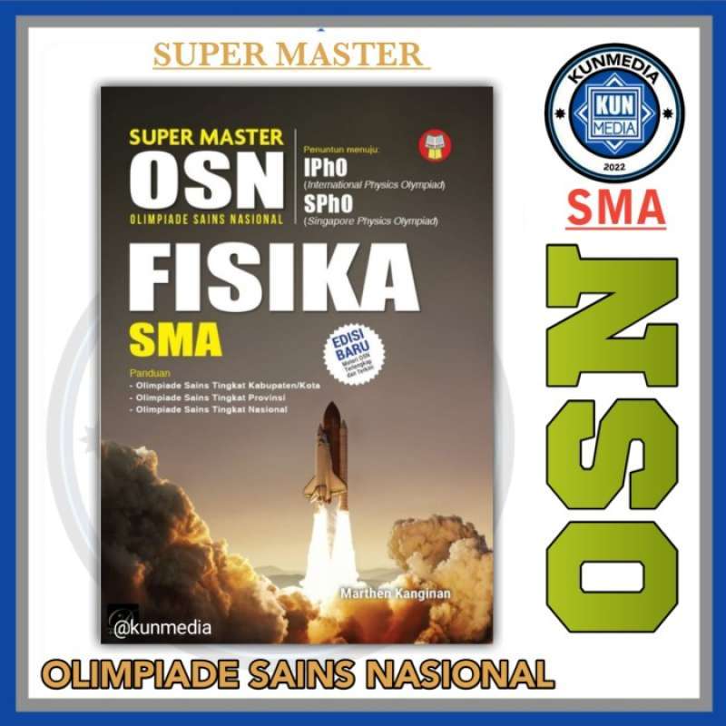 Jual Buku Super Master Osn Fisika Sma Olimpiade Sains Nasional Yrama Widya Di Seller Noelle ...