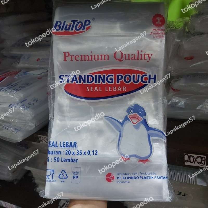 Jual Plastik Standing Pouch 20x35 Uk. Besar Stp Isi 50pcs Di Seller ...