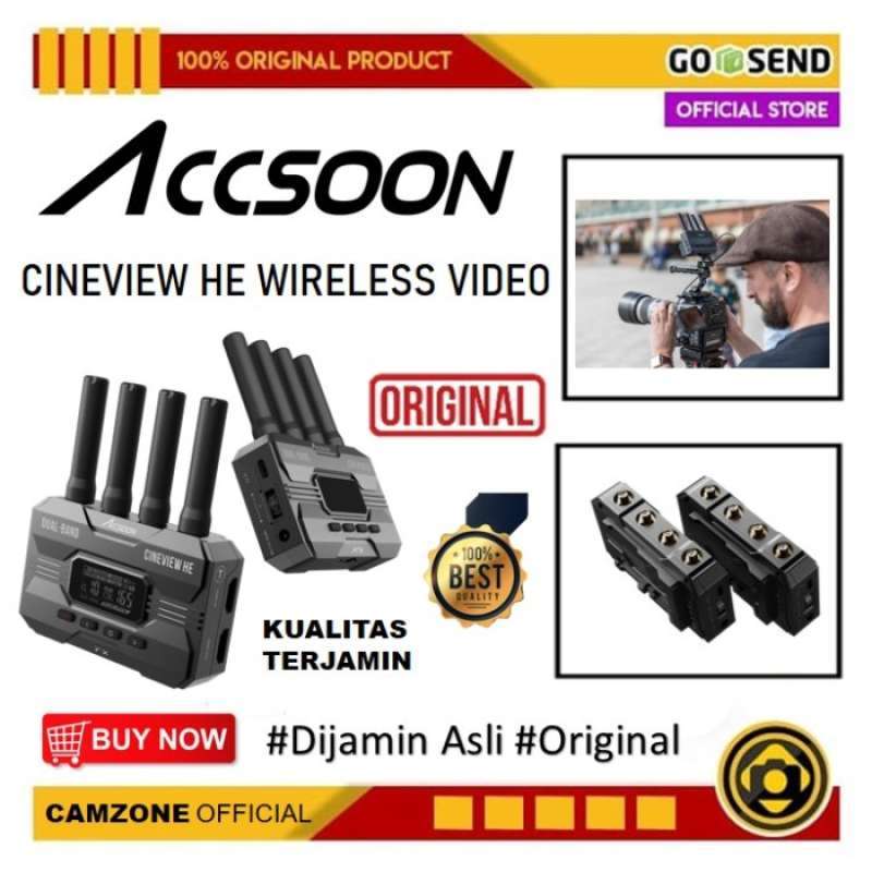 Promo Accsoon Cineview He Wireless Video Transmitter And Receiver ...