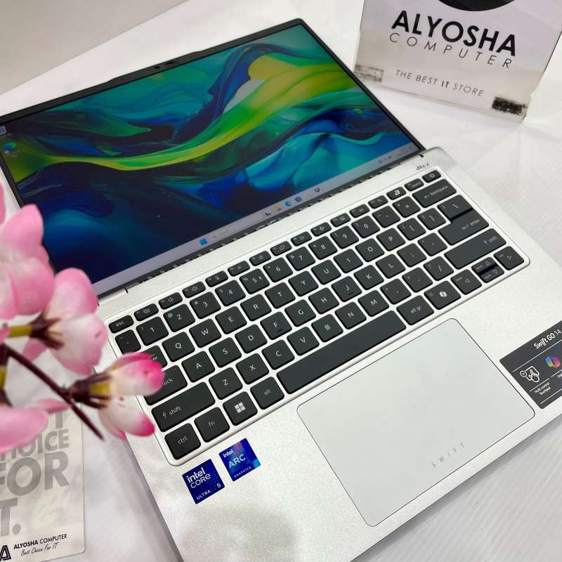Jual Acer Swift Go Ai Sfg14-73-5135 – Pure Silver [intel Core Ultra 5 ...