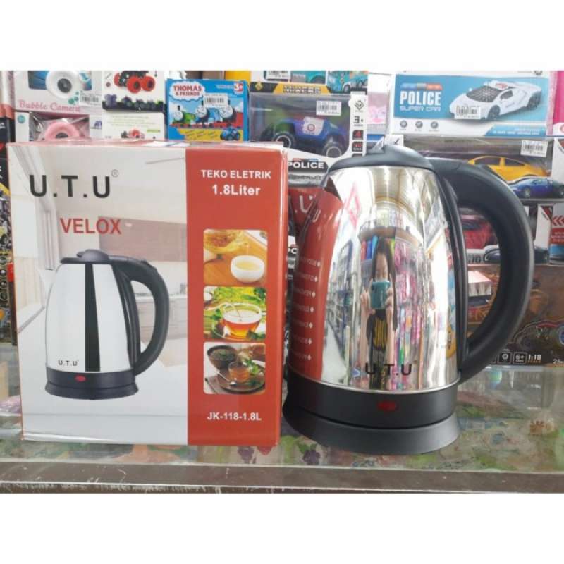 Jual Teko / Ceret Listrik Stainless Utu Velox 1.8 Liter Di Seller Shin Store - Cengkareng Timur ...