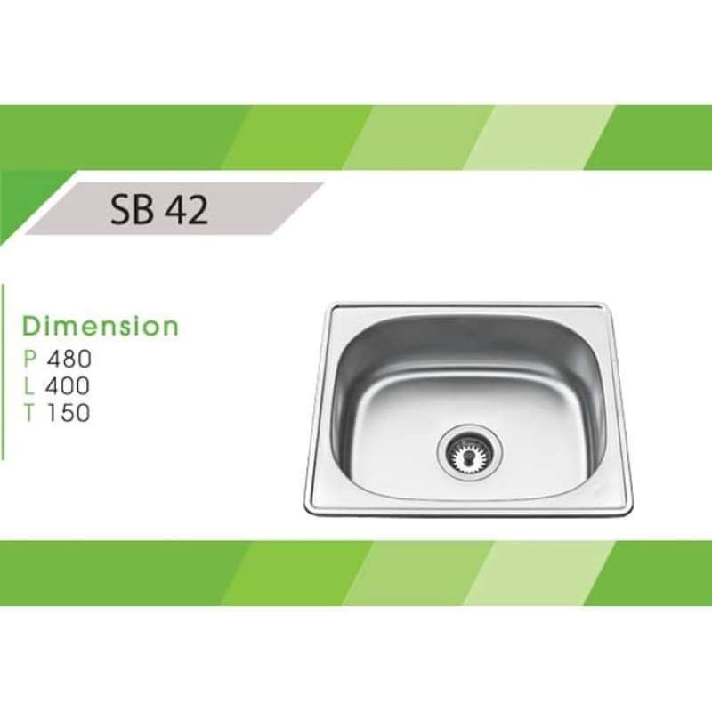 Jual Bak Cuci Piring Royal Sb 42 Bowl Stainless Bcp Kitchen Sink Dapur ...