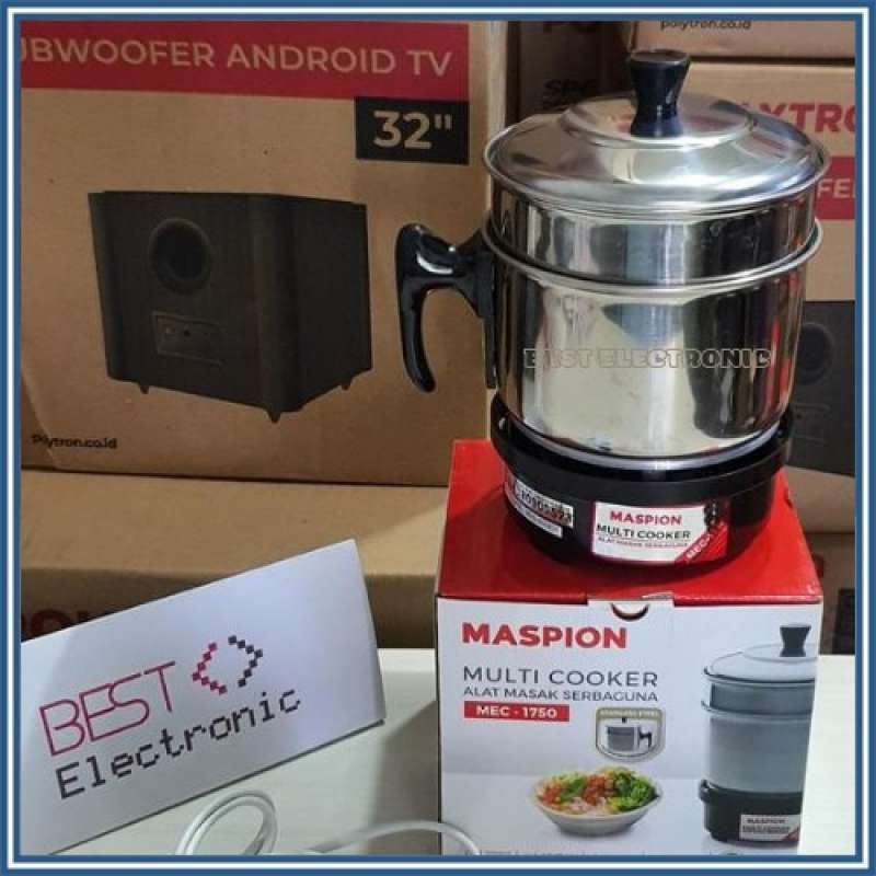 Jual Maspion Multi Electric Cooker Mec 1750 Kompor Panci Listrik Travel ...