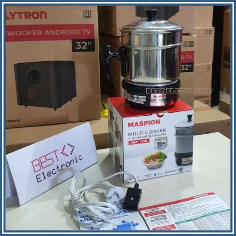 Jual Maspion Multi Electric Cooker Mec 1750 Kompor Panci Listrik Travel ...