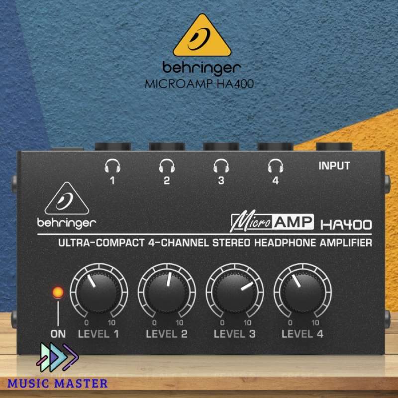 Jual Headphone Amplifier Behringer Ha400 Original Di Seller Indah ...