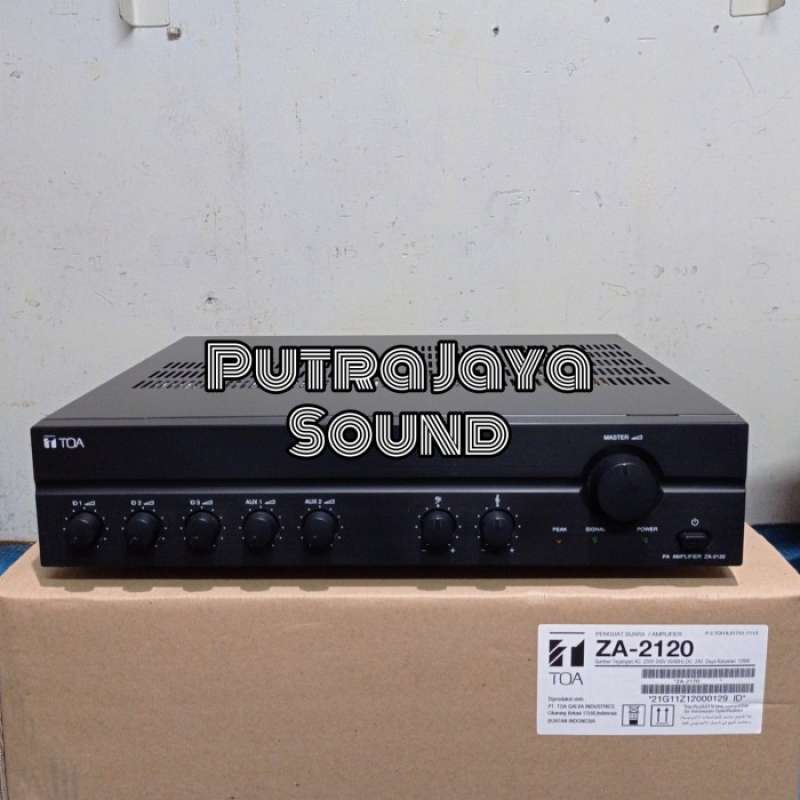 Promo Amplifier Toa Za-2120, Za 2120, Za2120 (120 Watt) Ampli Toa ...