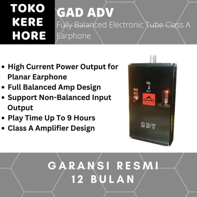 Jual Gad Adv Full Balance Tube Earphone Amplifier Class A Di Seller ...