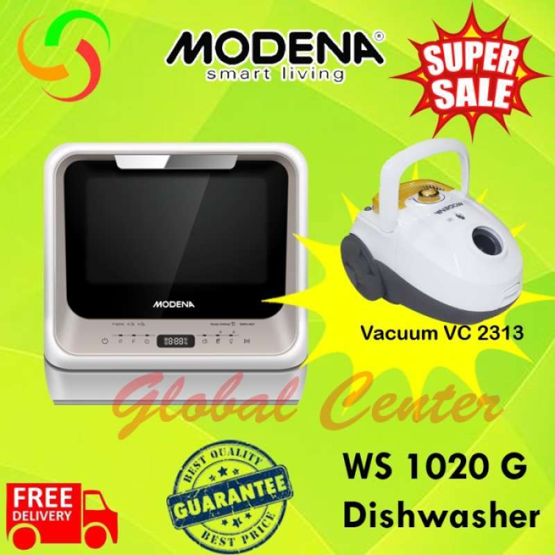 Jual Dishwasher By Modena Mesin Cuci Piring Portable Ws 1020 G Di ...