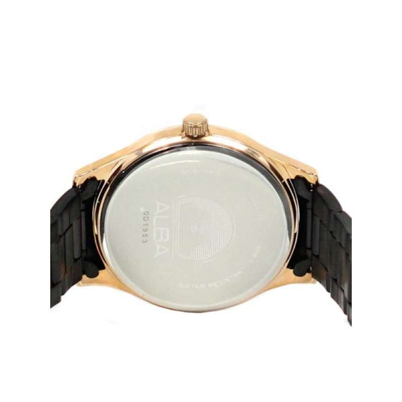 Jual Jam Tangan Alba Prestige Pria 100% Original Black Stainless Steel ...