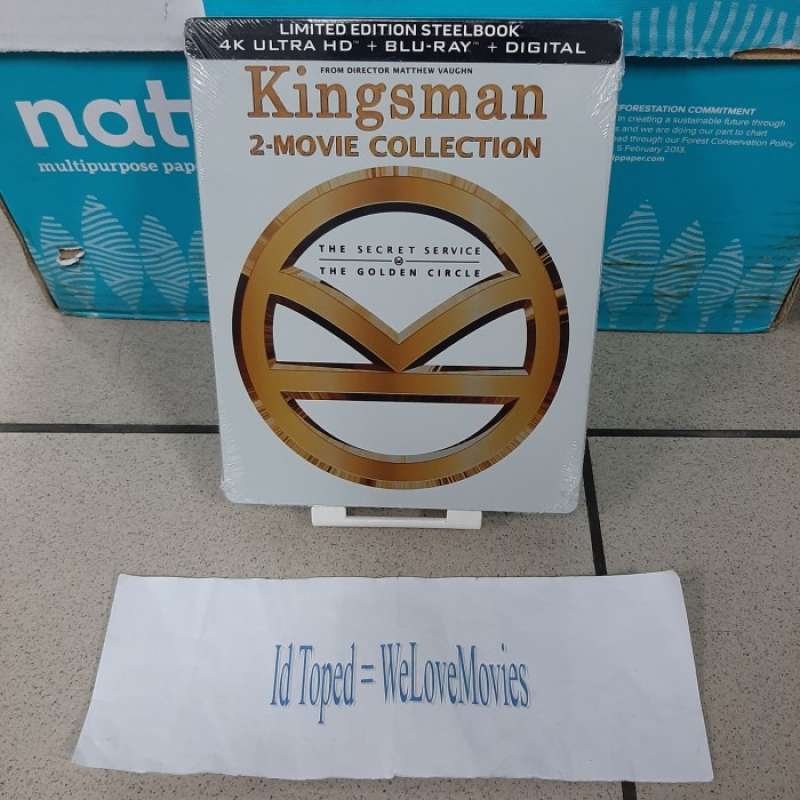 Jual Blu Ray Kingsman 2-movie Collection 4k Ultra Hd Steelbook Di ...