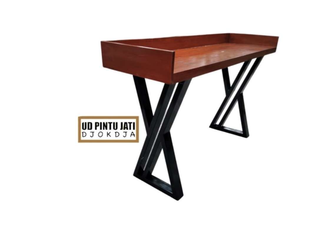 Jual Meja Keyboard Piano Minimalis Industrial Musik Kayu Jati Dan ...