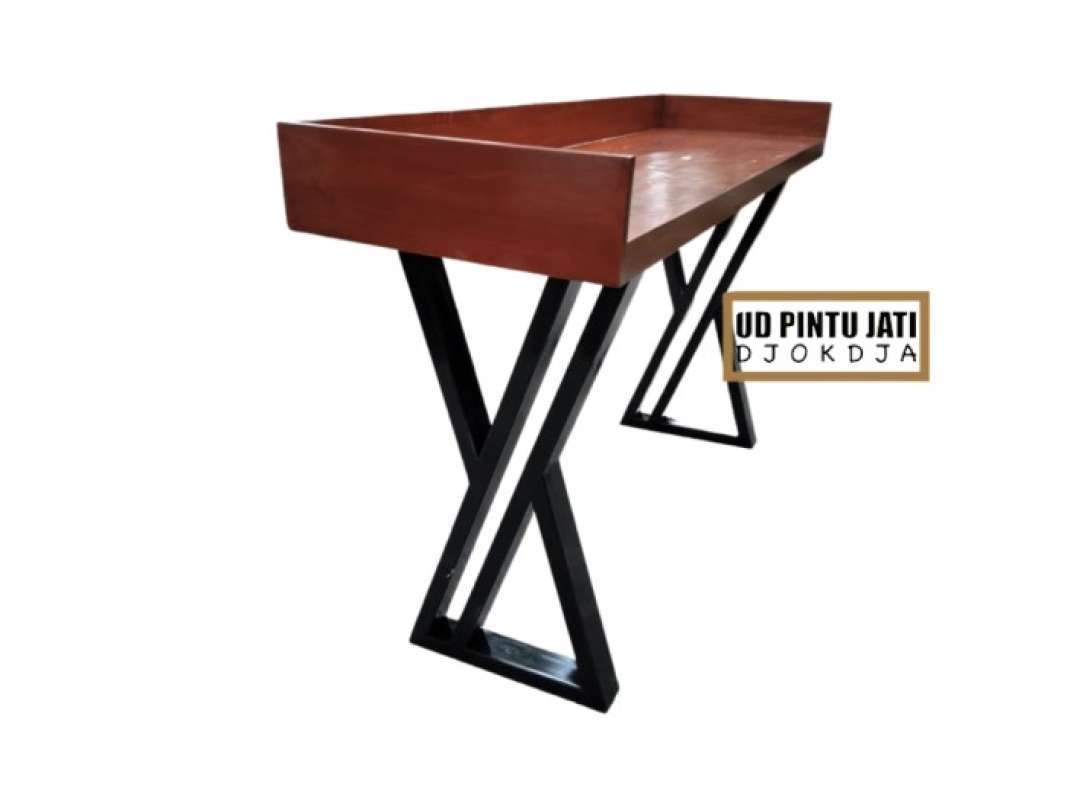 Jual Meja Keyboard Piano Minimalis Industrial Musik Kayu Jati Dan ...