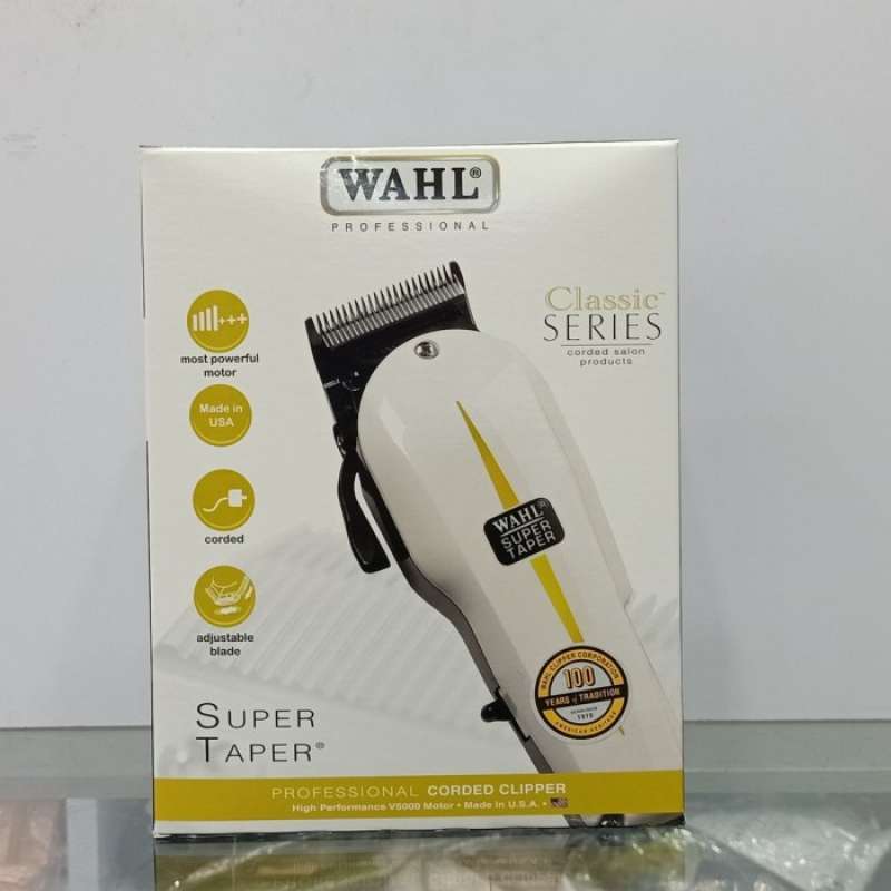 Jual Paket Alat Cukur Clipper Wahl Series Super Taper Original Cukuran ...