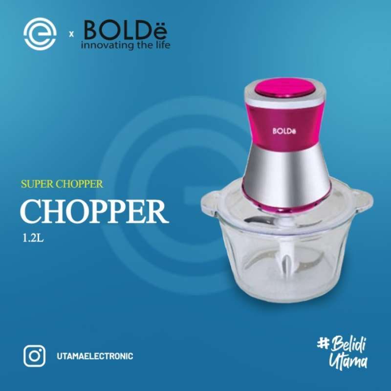 Promo Blender Chopper Stainless 1.2 Liter - Super Chopper - Violet ...