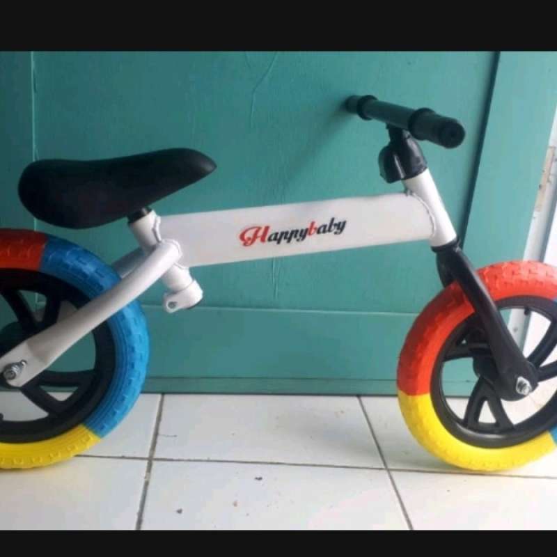 Promo Balance Bike Pushbike Sepeda Roda Dua Tanpa Pedel - Merah Ban ...