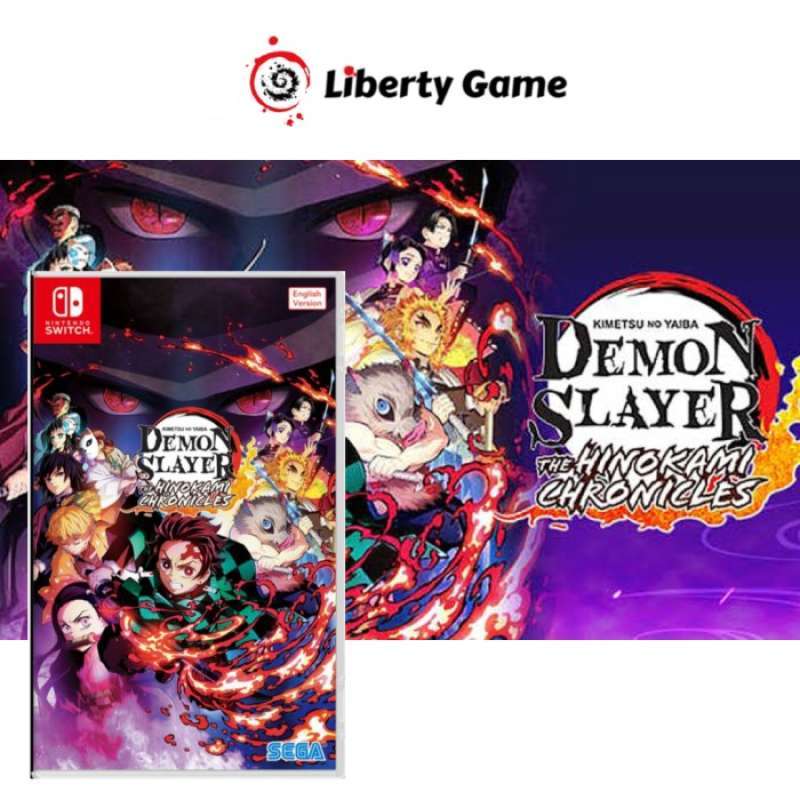 Jual Nintendo Switch Demon Slayer Kimetsu No Yaiba The Hinokami ...