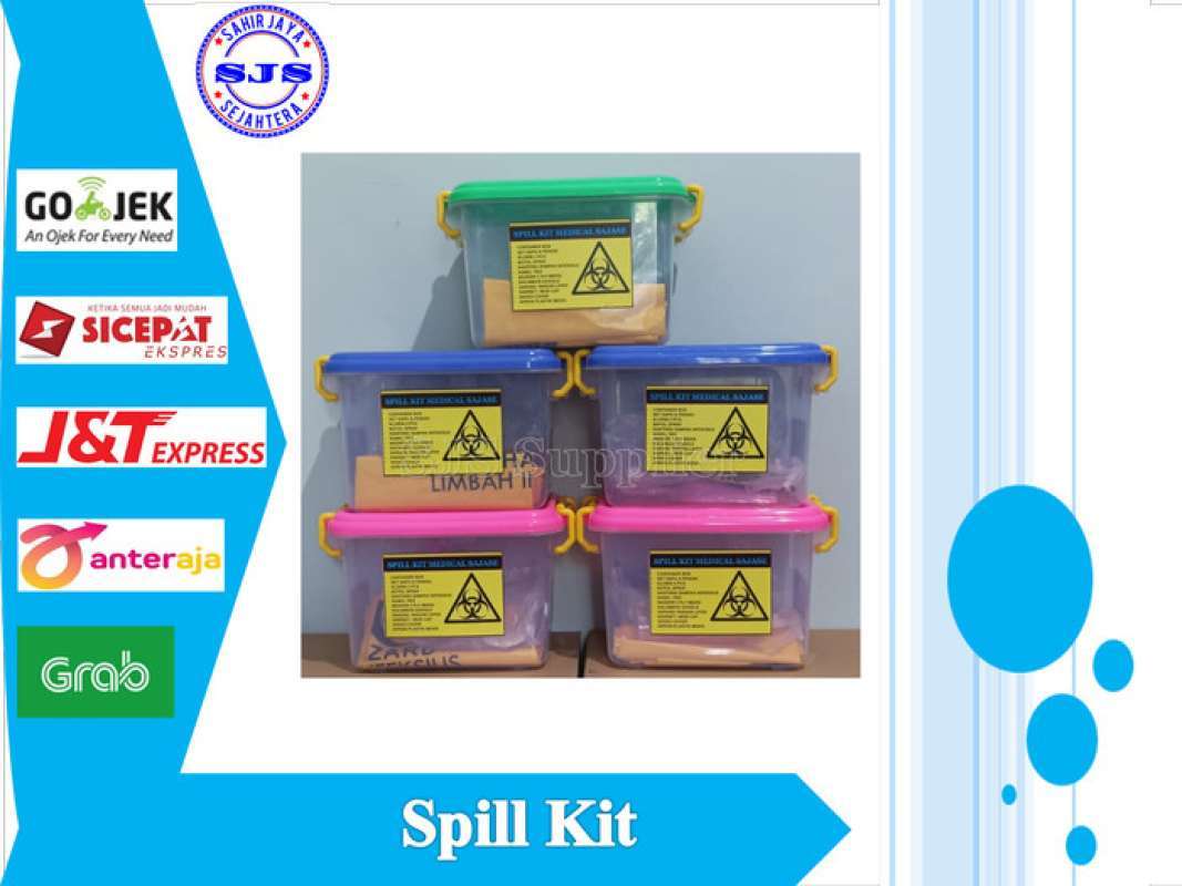 Promo Spill Kit Infeksius Klinik Rumah Sakit Spil Kit Limbah B3 Medis ...