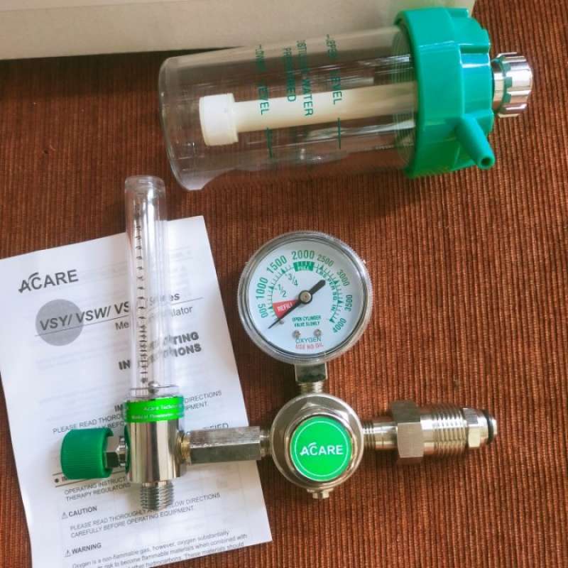 Promo Regulator Tabung Untuk Oxygen Merk Acare ( Made In Taiwan ...