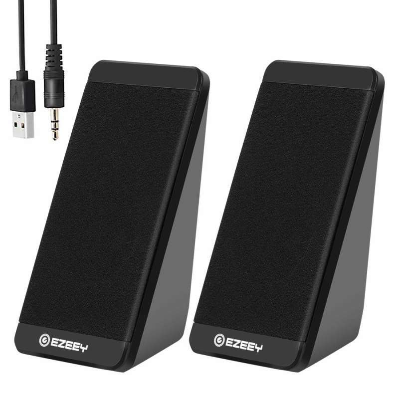 Jual Ezeey Multimedia Active Speaker Stereo 2.0 Hifi 3.5mm 2x2.5 W S5 ...