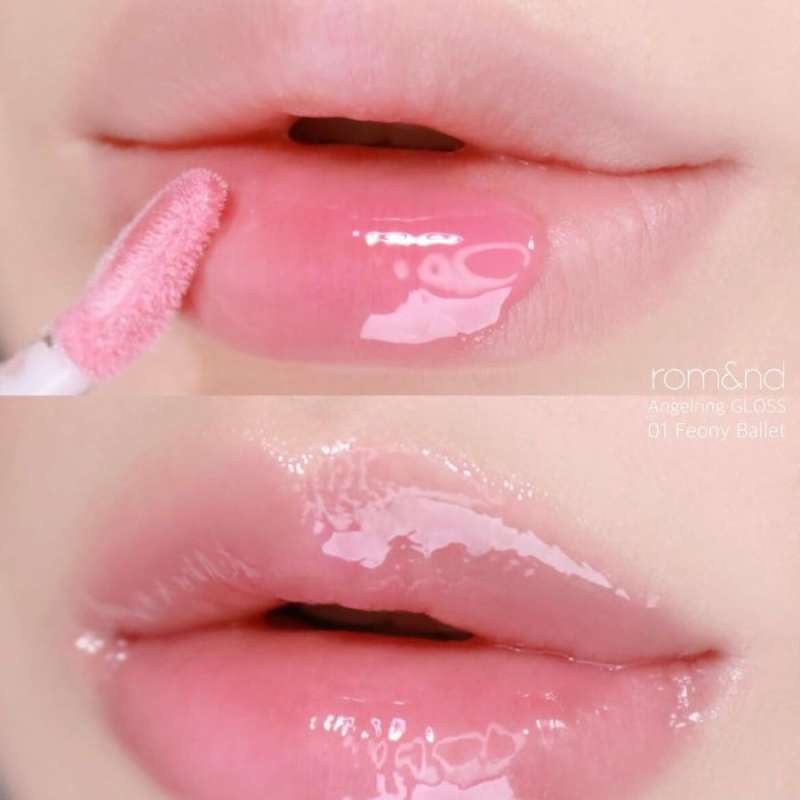 Jual [new] Romand Glasting Color Gloss | Lip Gloss Korea - 01 Peony ...