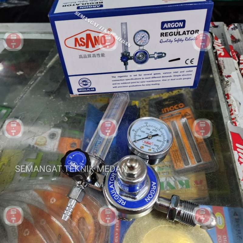 Jual Argon Regulator Las Argon Welding Tabung Gas Argon Asano Di Seller ...