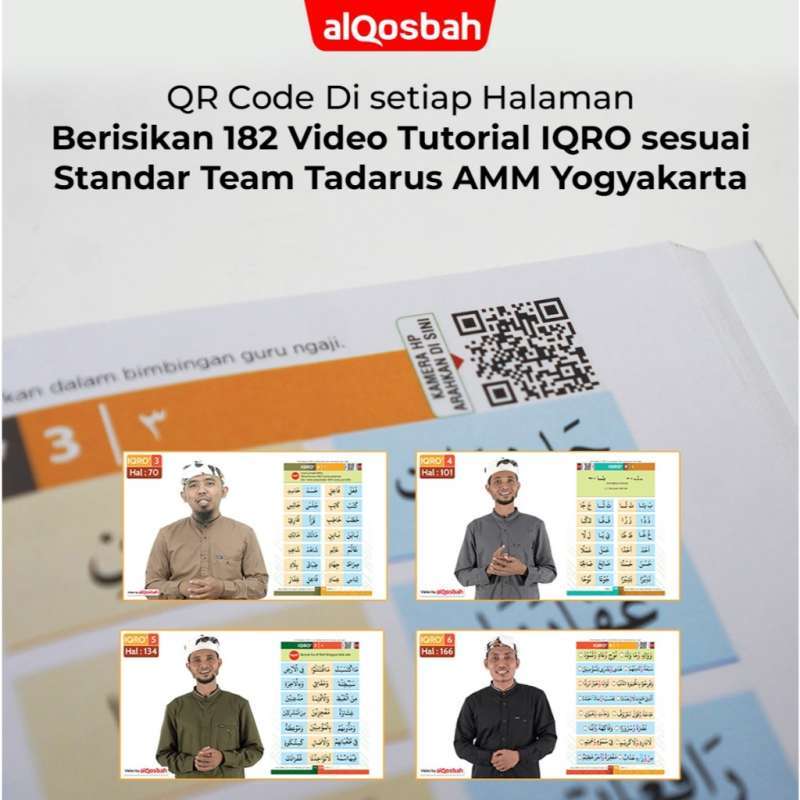 Jual Iqro Qrcode Buku Iqro' Edisi Milenial Cara Cepat Belajar Membaca ...