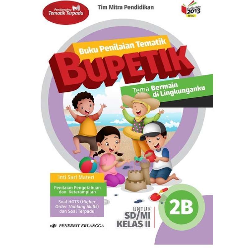 Jual Bupetik Kelas 2 Sd - Erlangga - Buku Penilaian Tematik Untuk Sd/mi ...