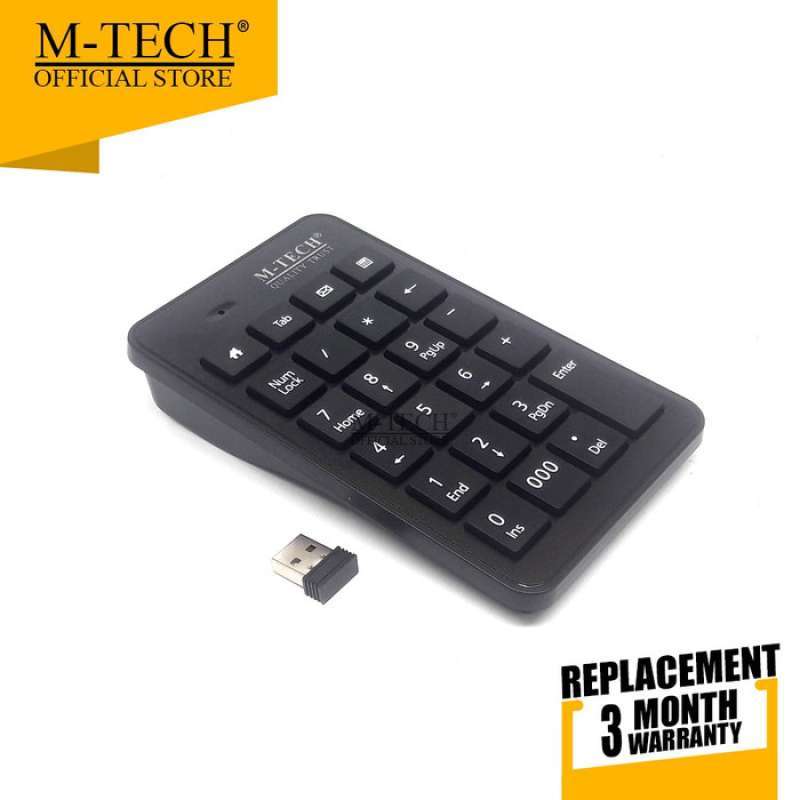 Jual M-tech Original Keyboard Keypad Angka Numerik Kasir Wireless Di ...