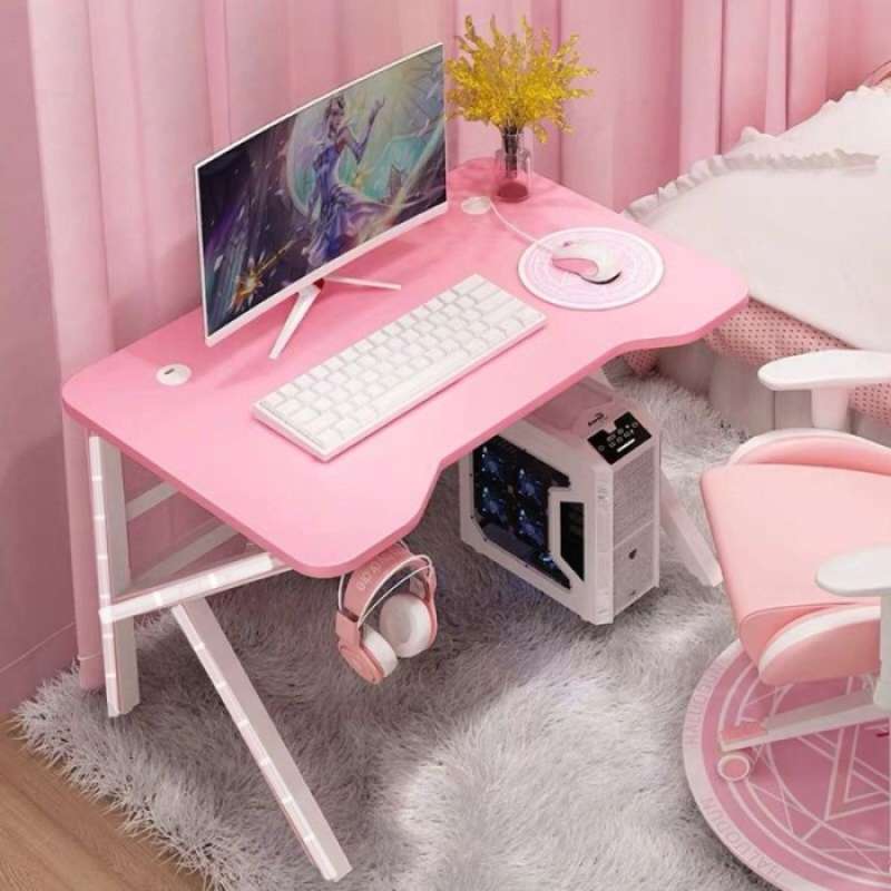 Jual Mg805 Pink Meja Gaming Meja Komputer Gaming Desk Di Seller Sweet ...