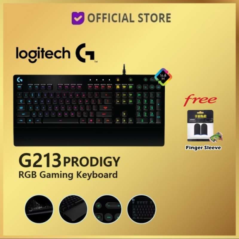 Jual Keyboard Gaming Logitech G213 Prodigy / Logitech Gaming Keyboard ...