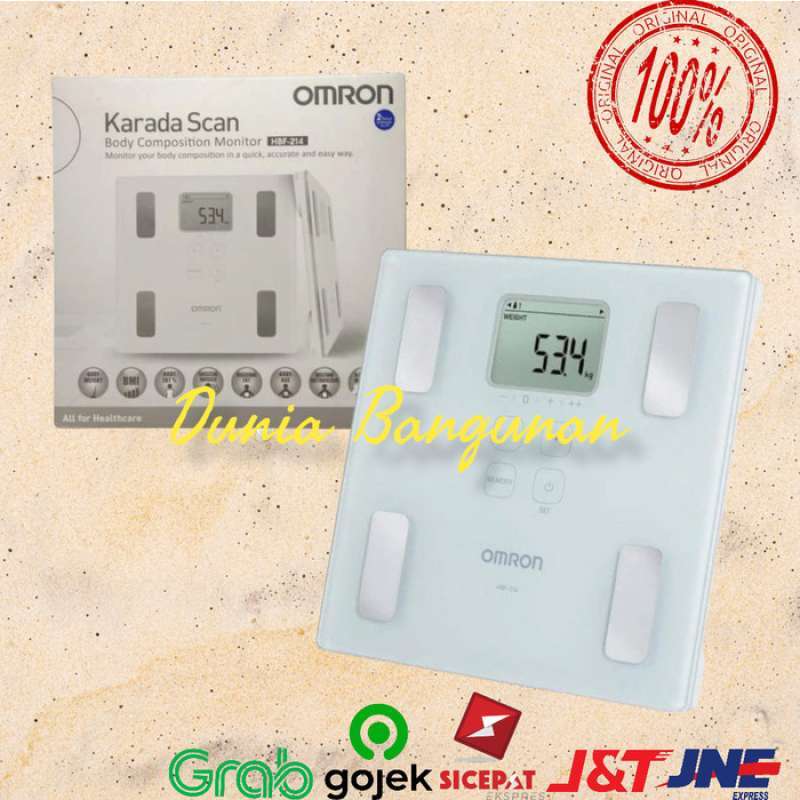 Promo Omron Karada Scan / Body Fat Monitor Hbf 214 Diskon 33% Di Seller ...