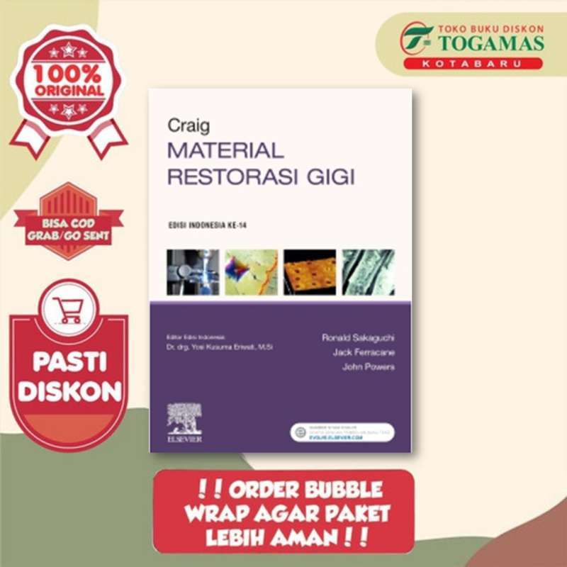 Promo Els - Craig : Material Restorasi Kedokteran Gigi - Ronald L ...