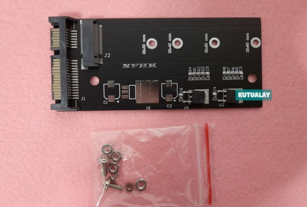 Jual Converter Ssd M.2 To Sata 3.0 6gbps M2 Ngff Adapter Laptop Pc ...