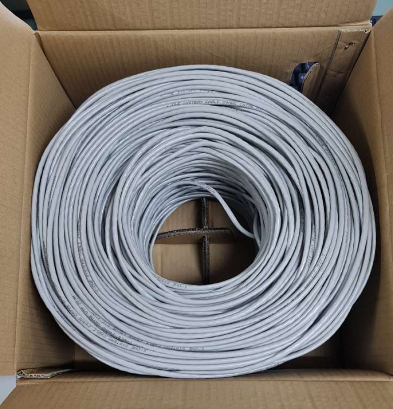 Jual Kabel Lan Utp Cat 5e 1roll ( 305 Meter ) / Kabel Lan Cat 5e 305m ...
